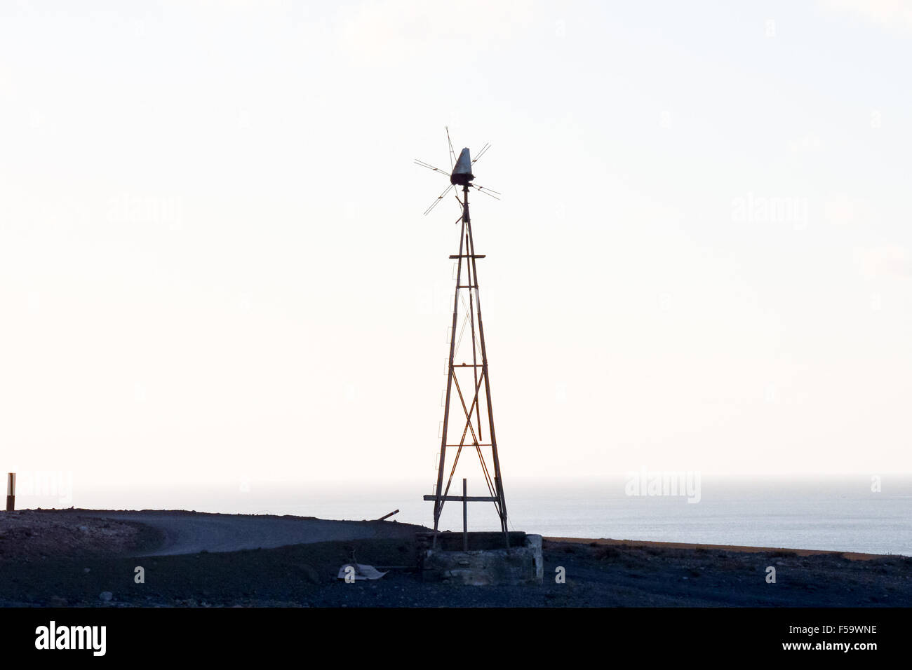Classic Vintage Windmill Building Stock Photo - Alamy