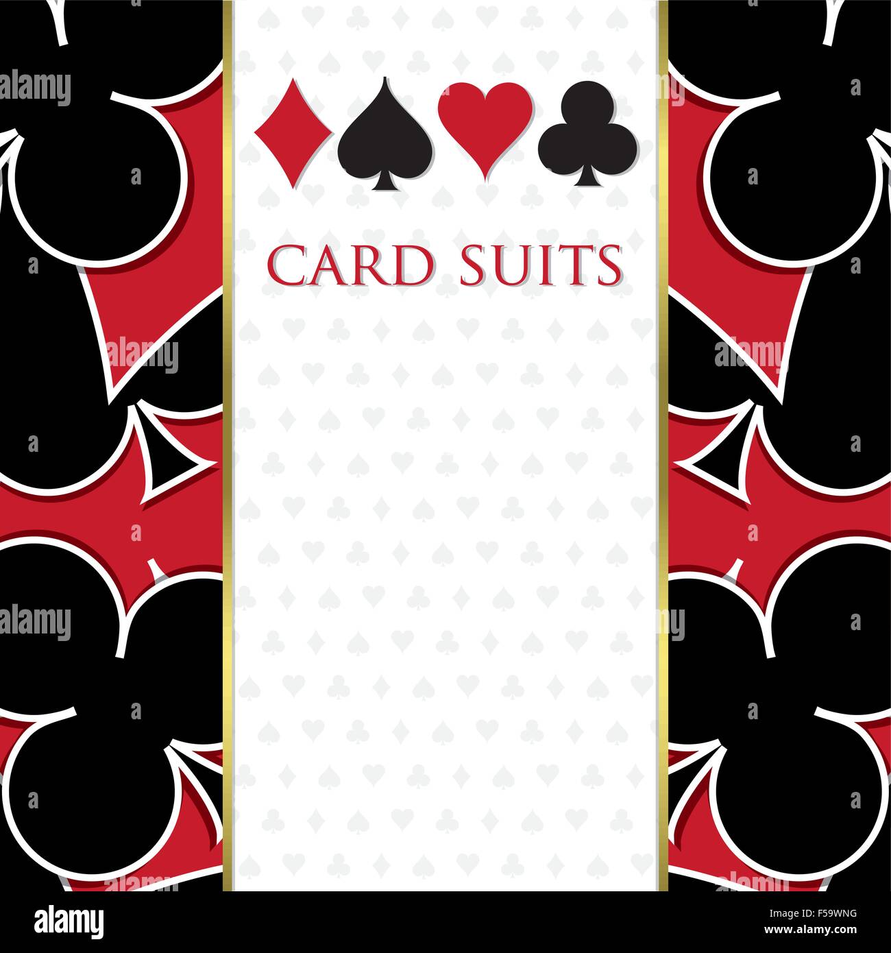 Playing card suit background in vector format Stock Vector Image & Art ...