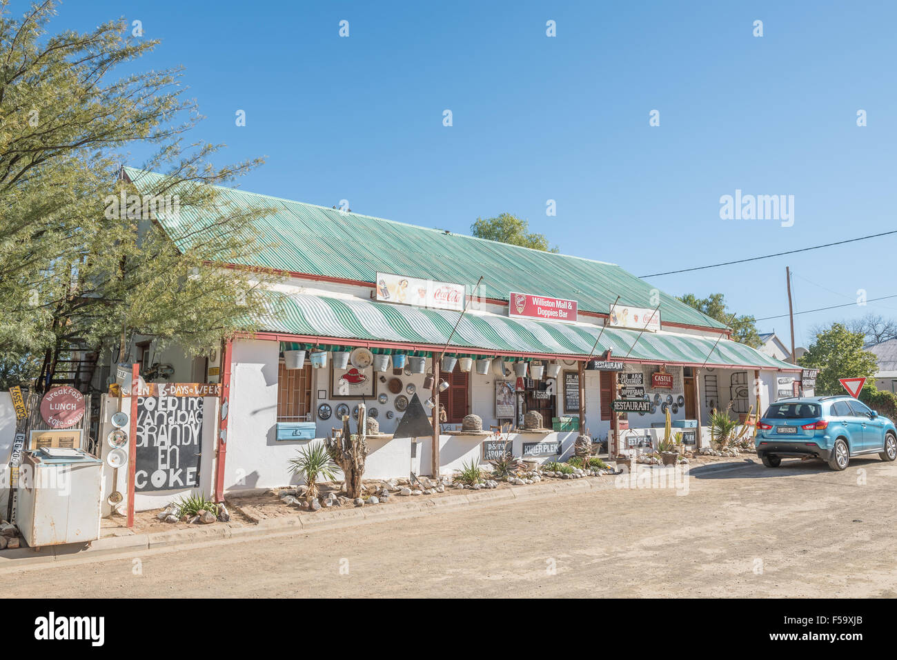 WILLISTON, SOUTH AFRICA - AUGUST 10, 2015: A popular tourist attraction ...