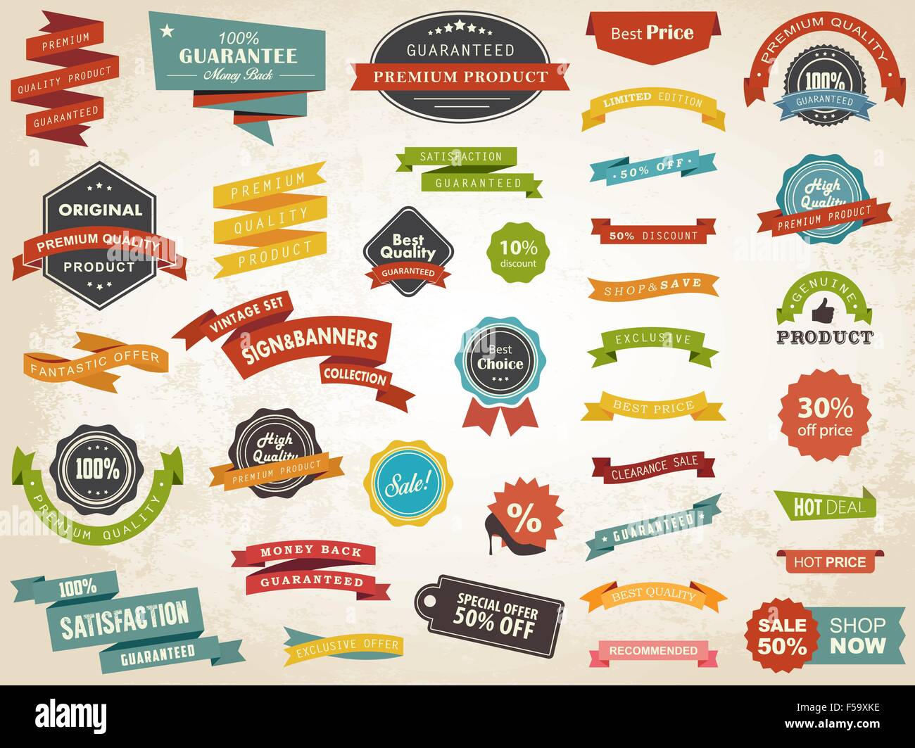 Badge vector vectors hi-res stock photography and images - Alamy