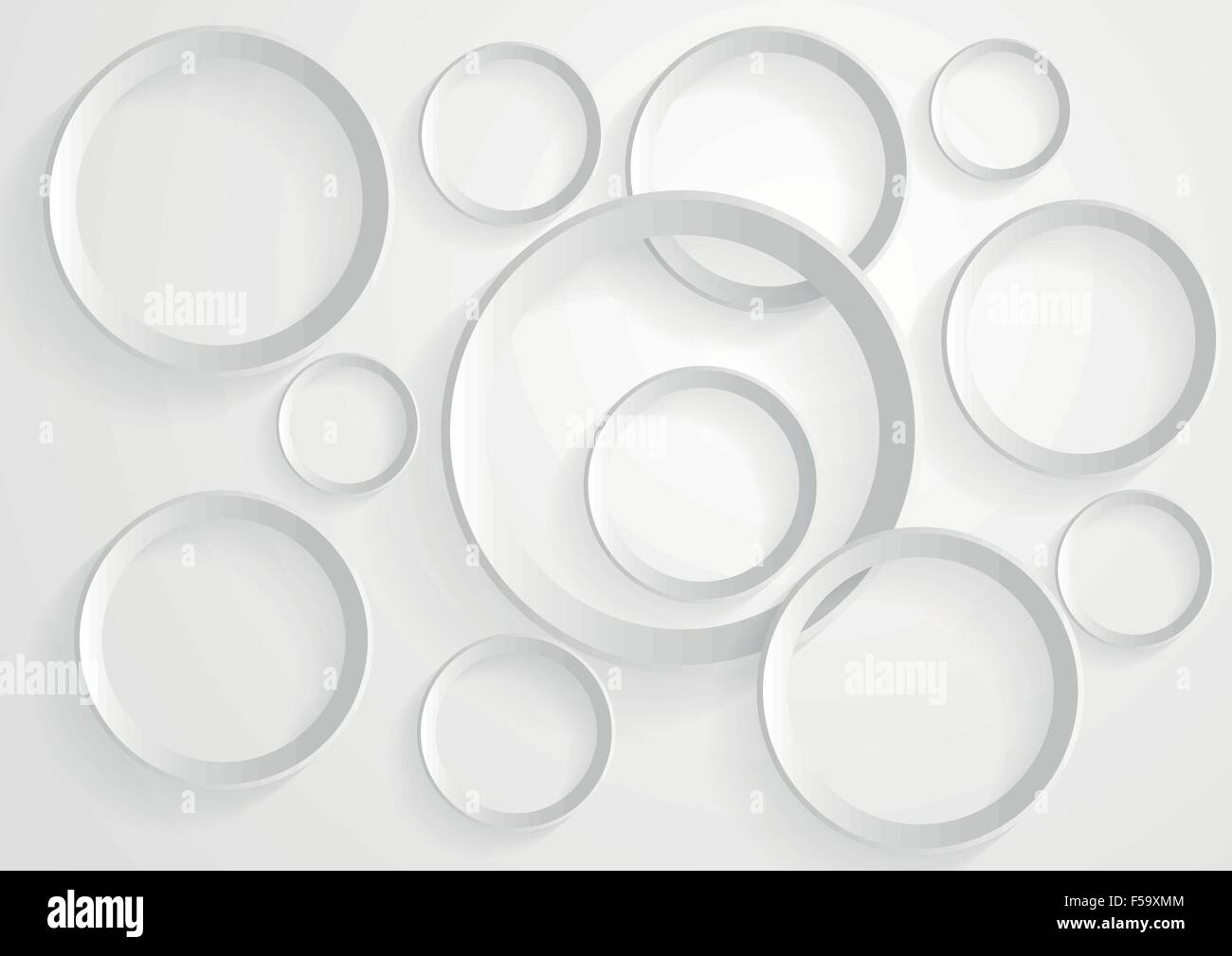 Abstract gray circle background, VECTOR, EPS10 Stock Vector Image & Art ...