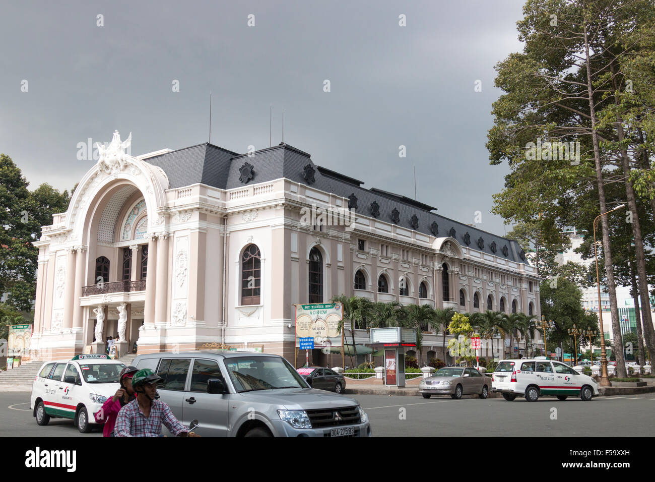 Municipal Theatre of Ho Chi Minh City, also known as Saigon Opera House ...