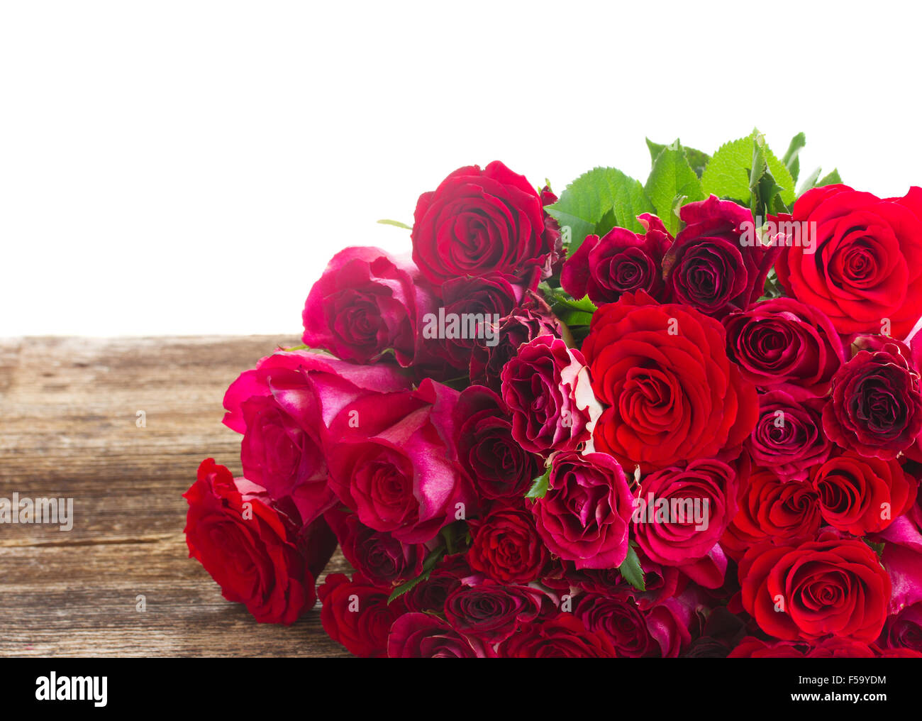 Border of red roses Stock Photo - Alamy