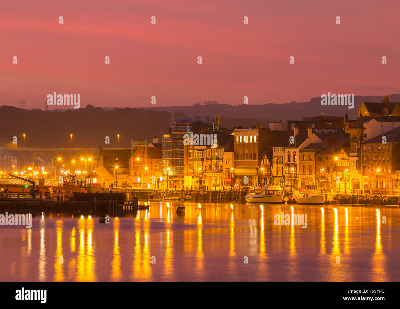 Whitby, North Yorkshire, UK. 31st of October, 2015. Weather: A glorious ...