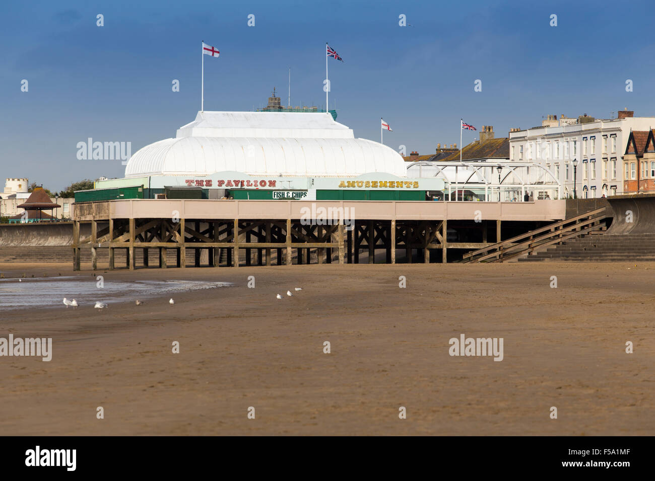 Burnham pier hi-res stock photography and images - Alamy