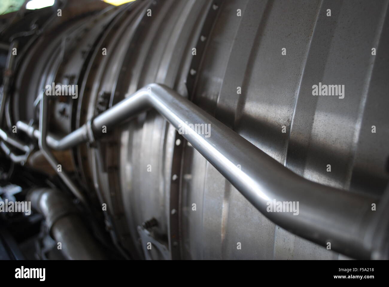 Airplane engine close-up Stock Photo - Alamy