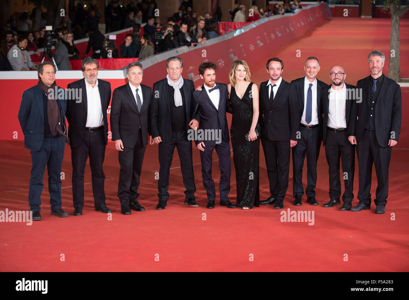 Elio Germano, Elena Radiconcich, and the entire cast of the film Alaska ...