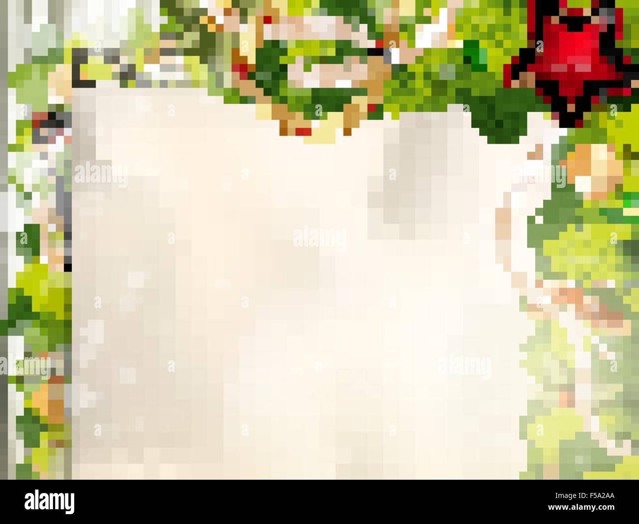 Christmas toy star fir Stock Vector Images - Alamy