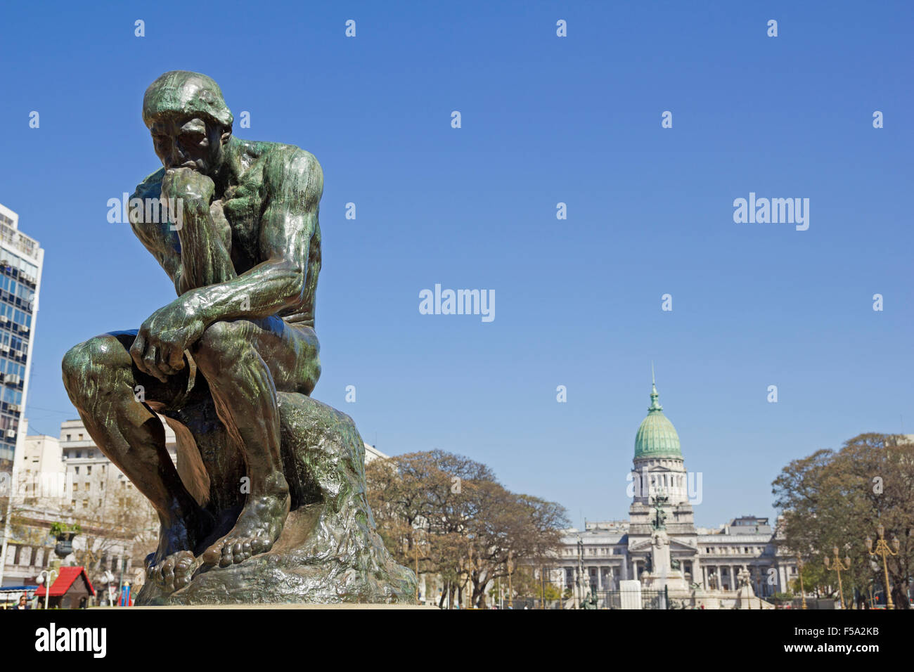 The Thinker by Rodin-second cast in the original cast and signed by ...