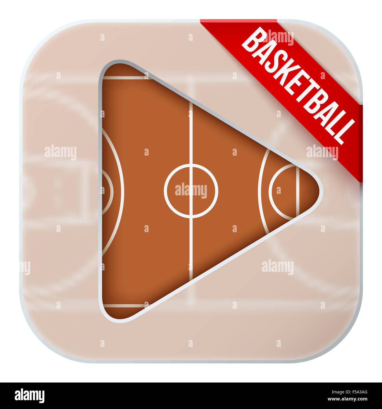 Basketball tv Stock Vector Images - Alamy