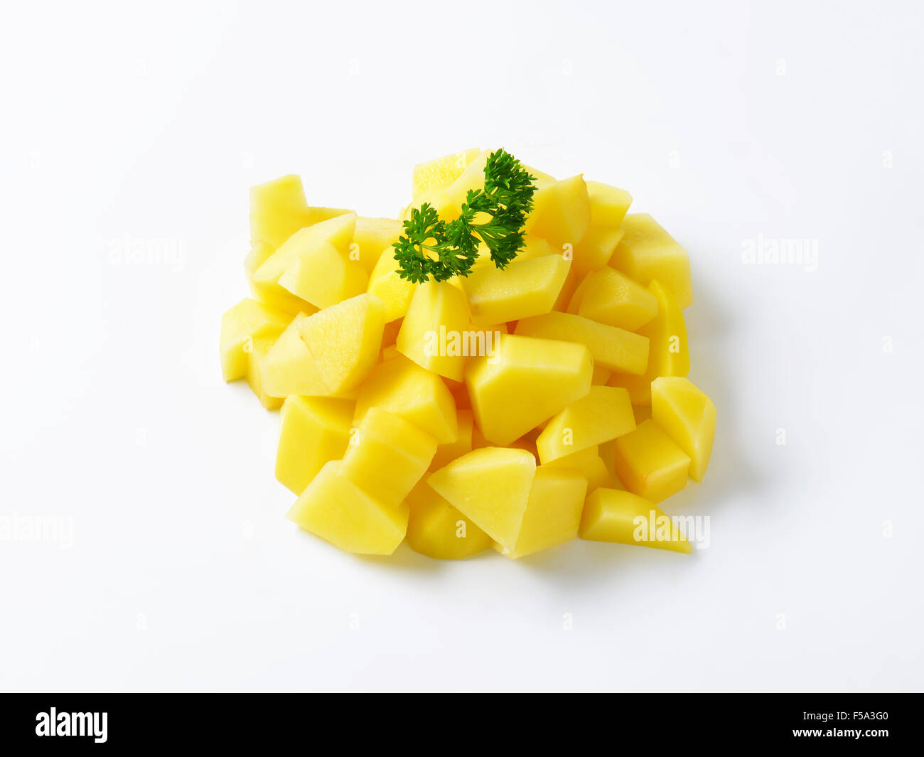 Pile potatoes top view hi-res stock photography and images - Alamy