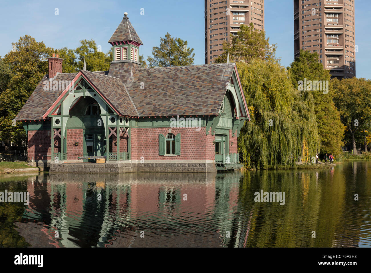 The Harlem Meer is a small body of water located on the far north edge ...