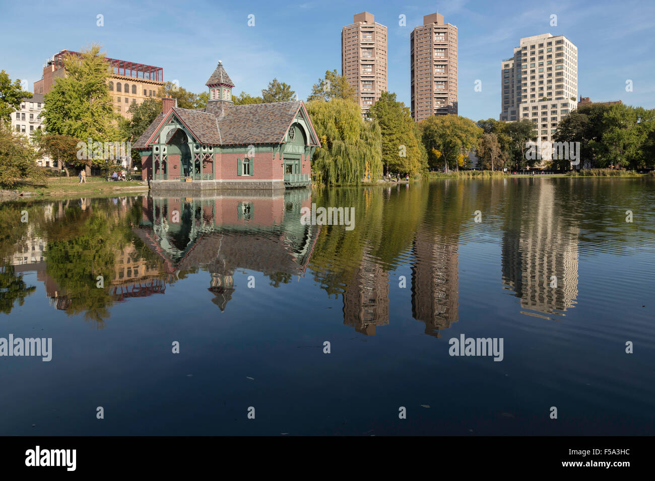 The Harlem Meer is a small body of water located on the far north edge ...