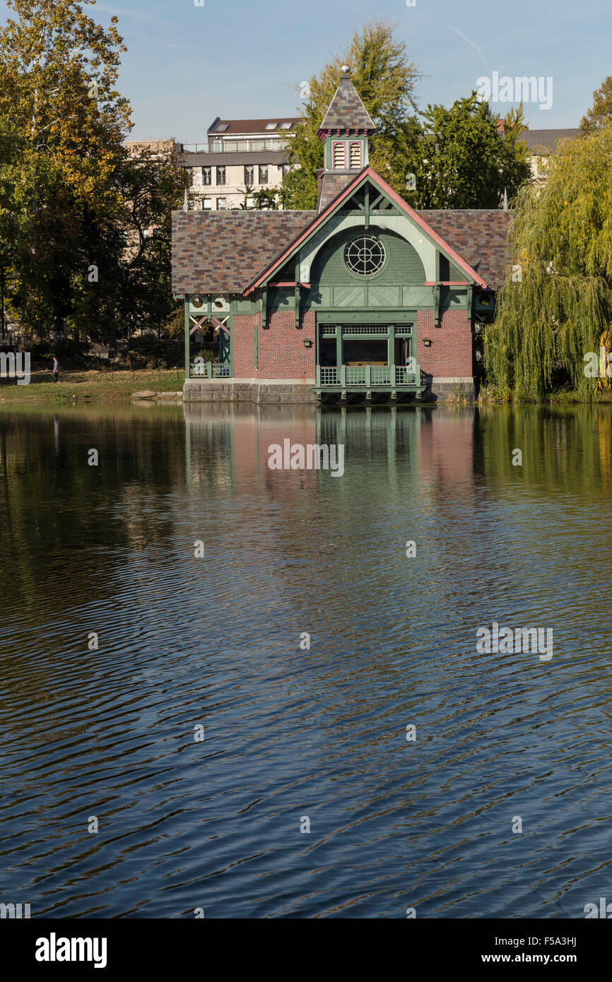 The Harlem Meer is a small body of water located on the far north edge ...