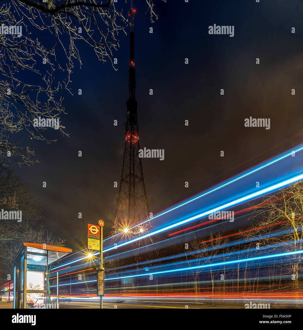 London bus crystal palace hi-res stock photography and images - Alamy