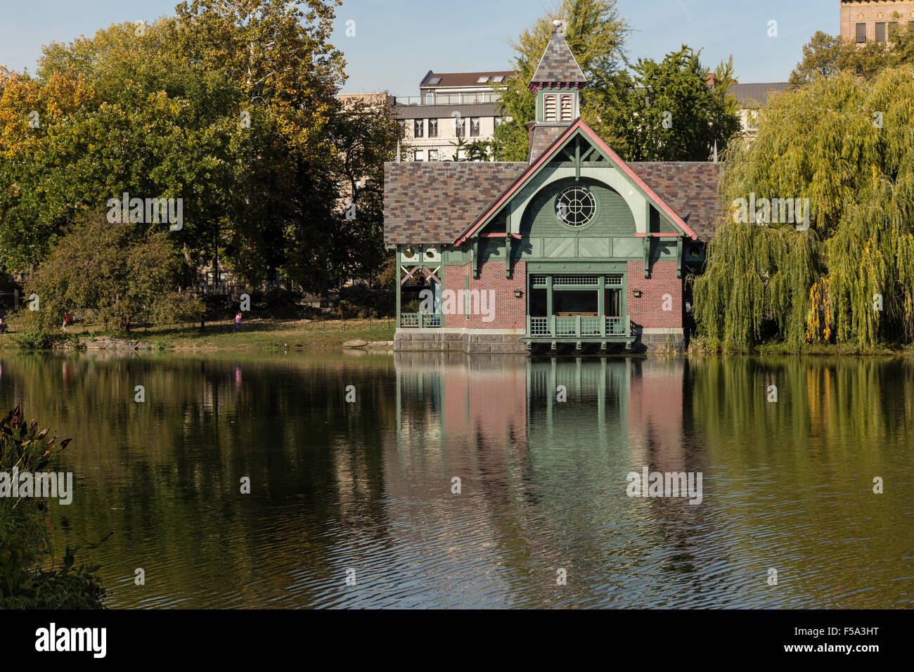The Harlem Meer is a small body of water located on the far north edge ...