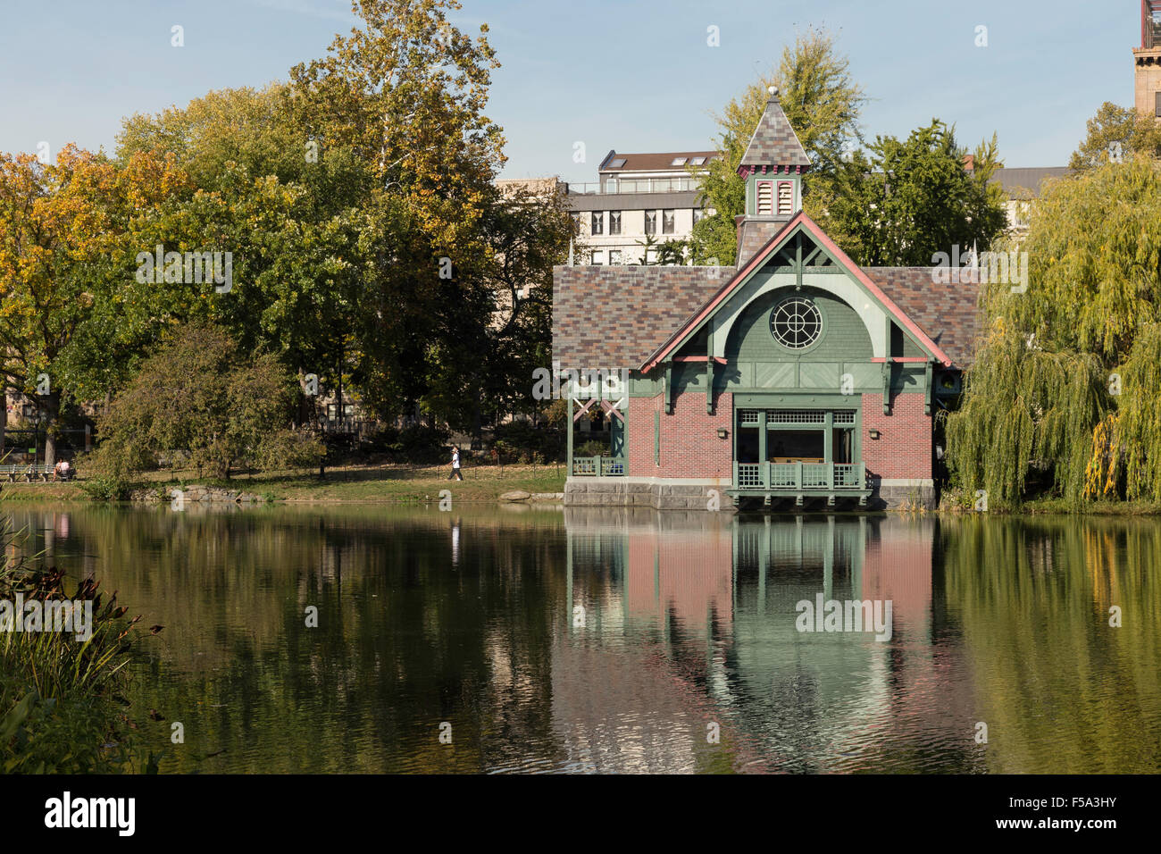 The Harlem Meer is a small body of water located on the far north edge ...