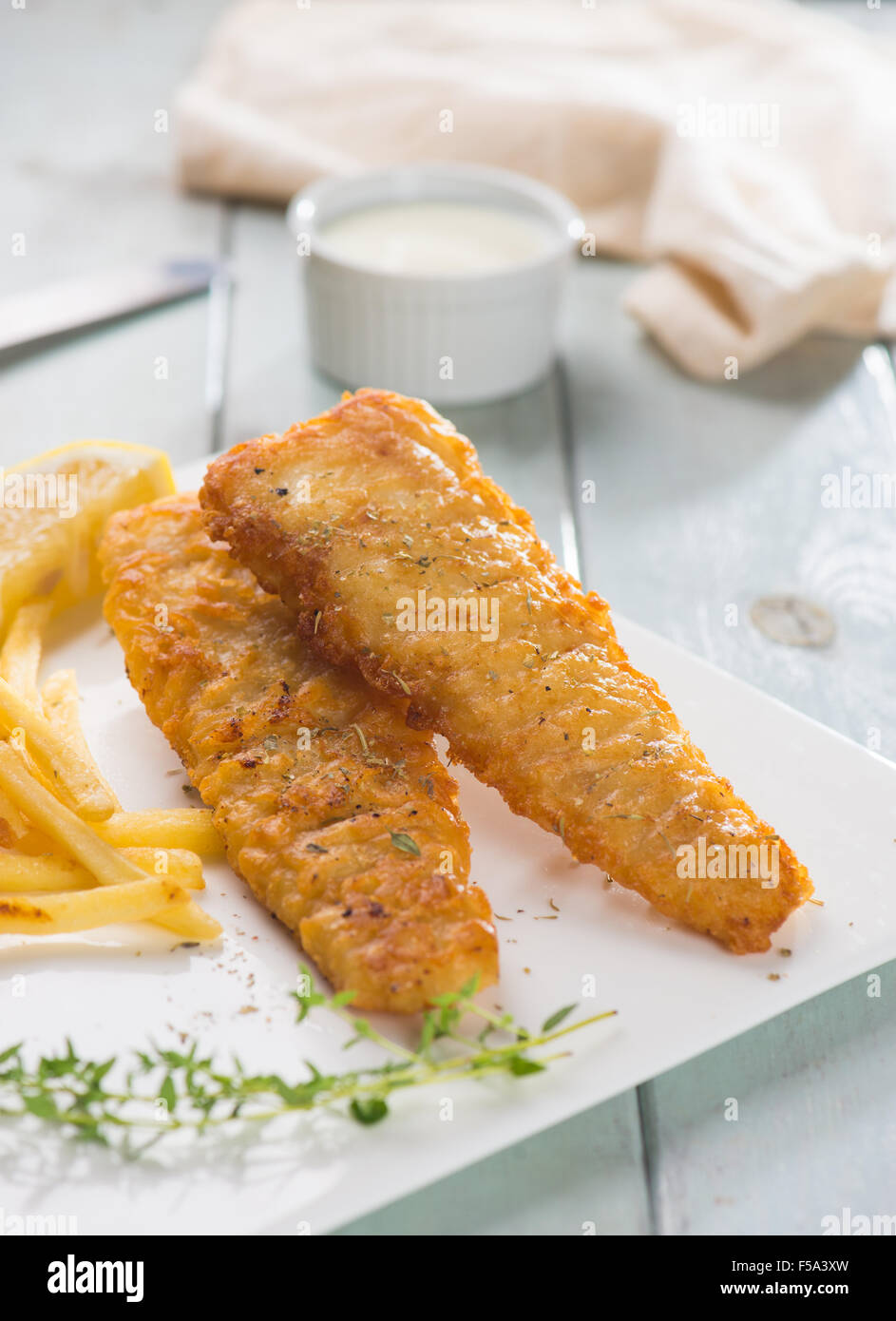 fish and chip Stock Photo - Alamy