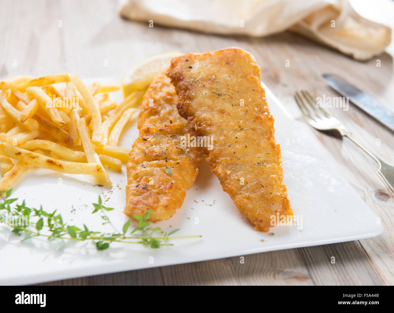 fish and chip Stock Photo - Alamy