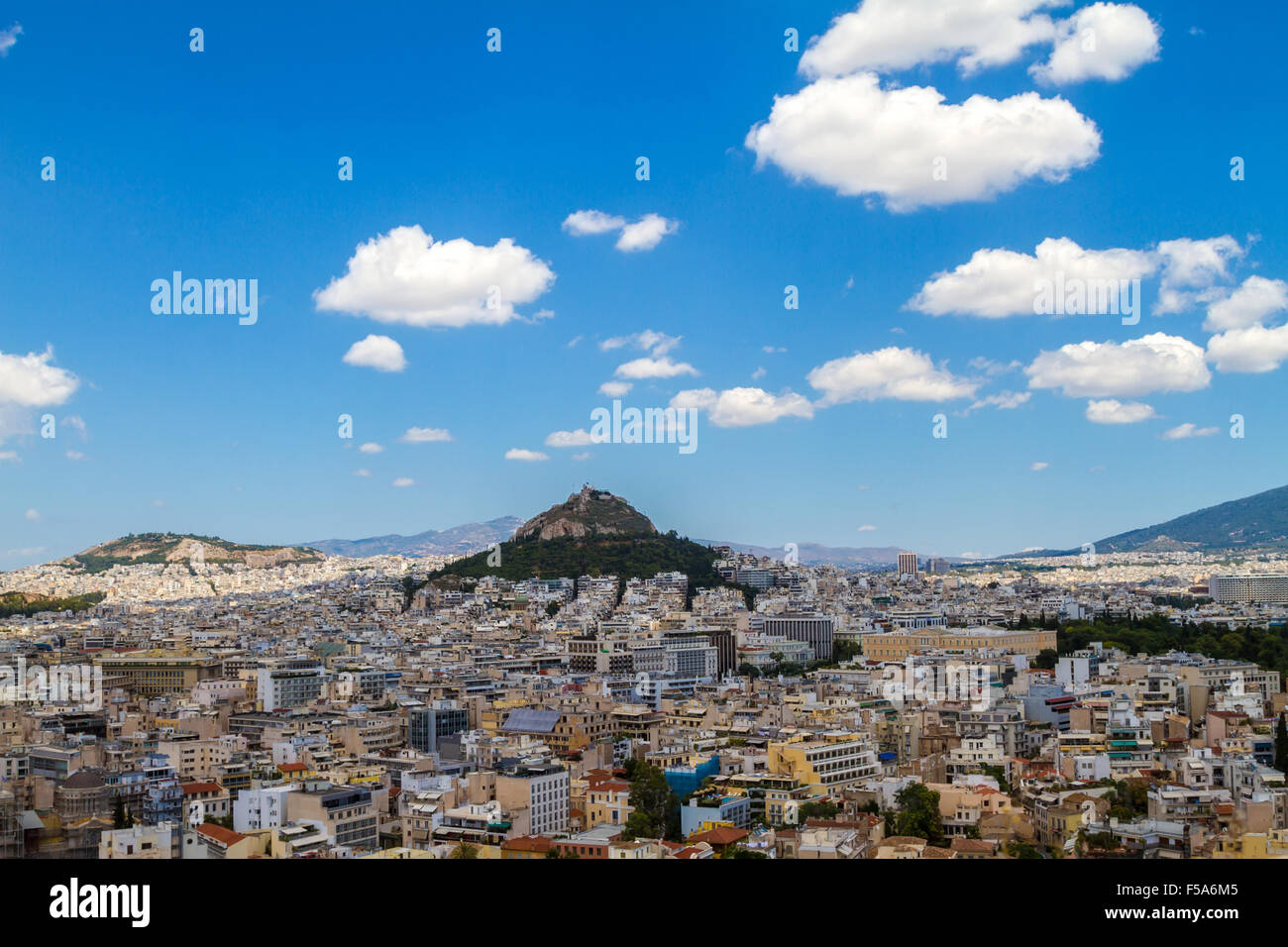 Panorama of Athens, Greece, from the Acropolis Stock Photo - Alamy