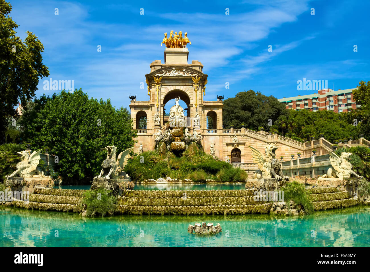 Citadel Park in Barcelona Spain Stock Photo - Alamy