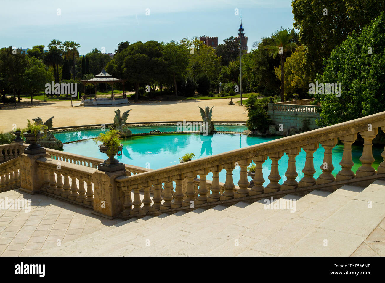 Citadel Park in Barcelona Spain Stock Photo - Alamy