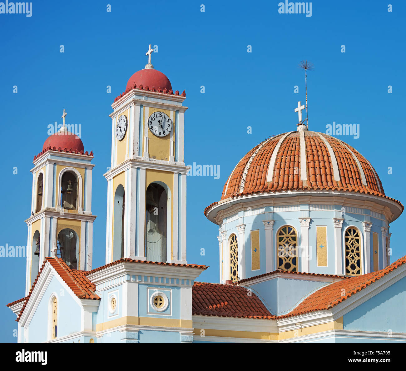 Ancient orthodox church in Greece, Crete Stock Photo - Alamy
