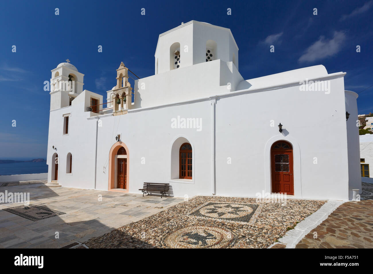 Milos island churches hi-res stock photography and images - Alamy