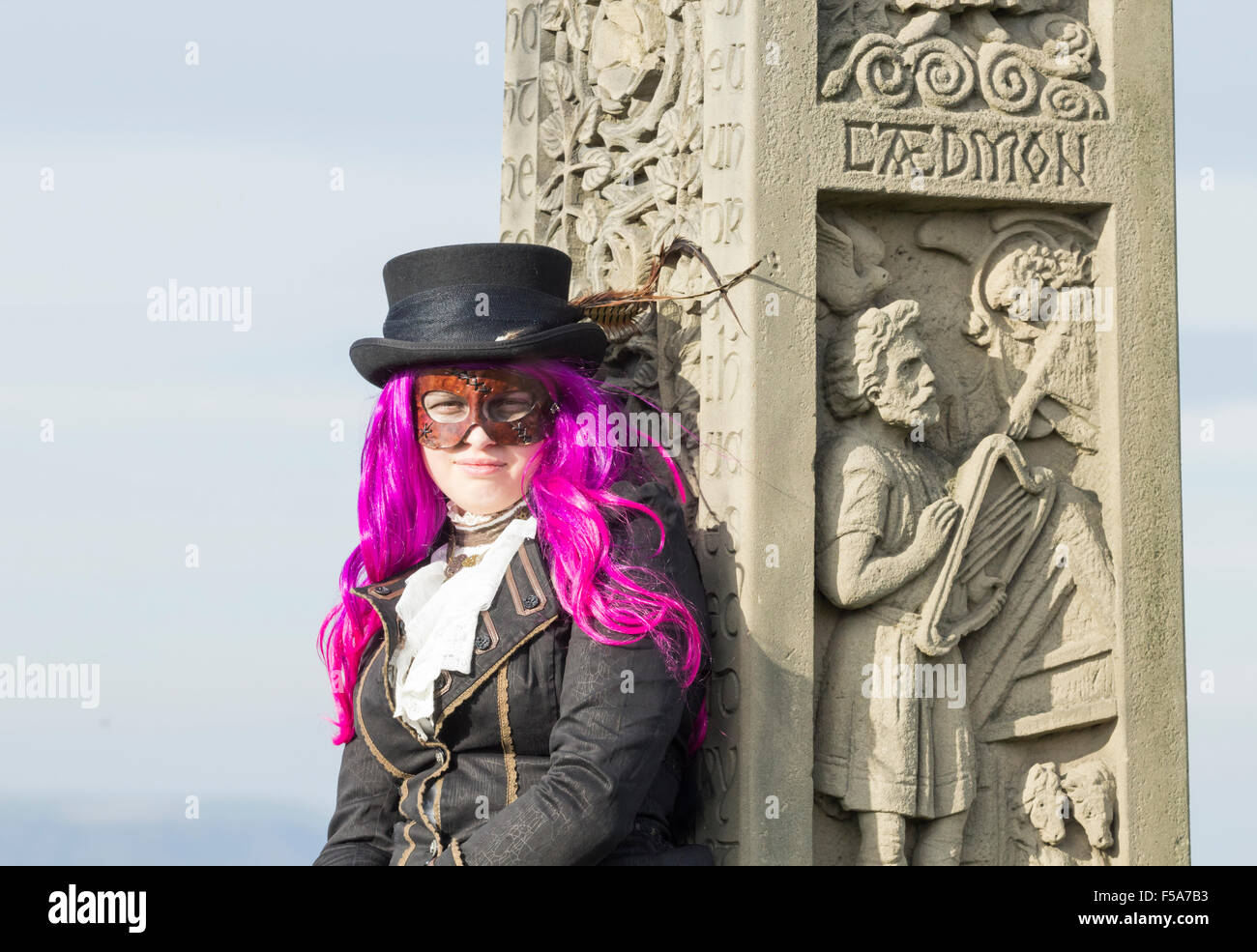 Whitby Goth festival. Whitby, North Yorkshire, England, UK Stock Photo ...