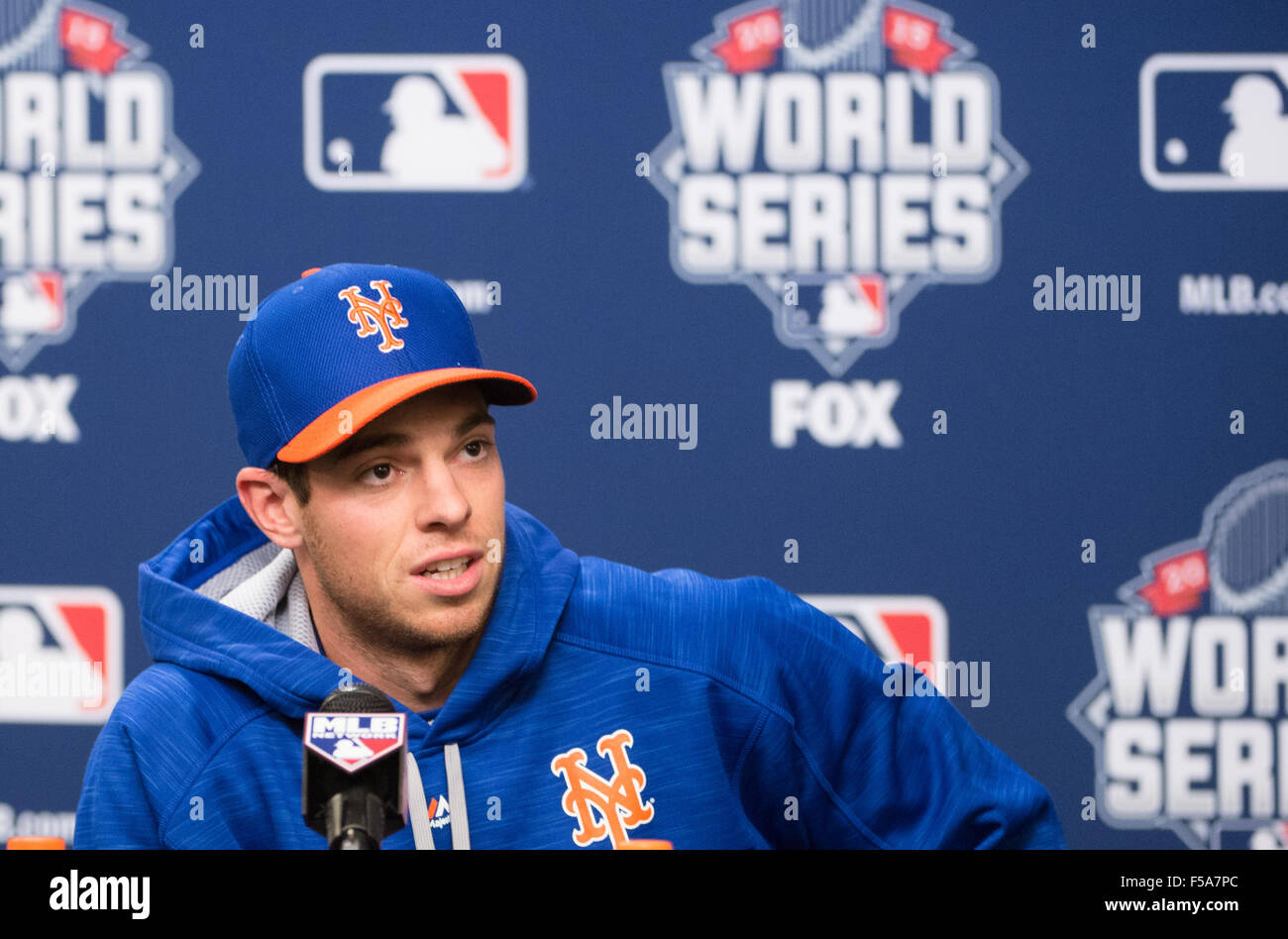 New York, NY, USA. 30th Oct, 2015. New York Mets starting pitcher ...