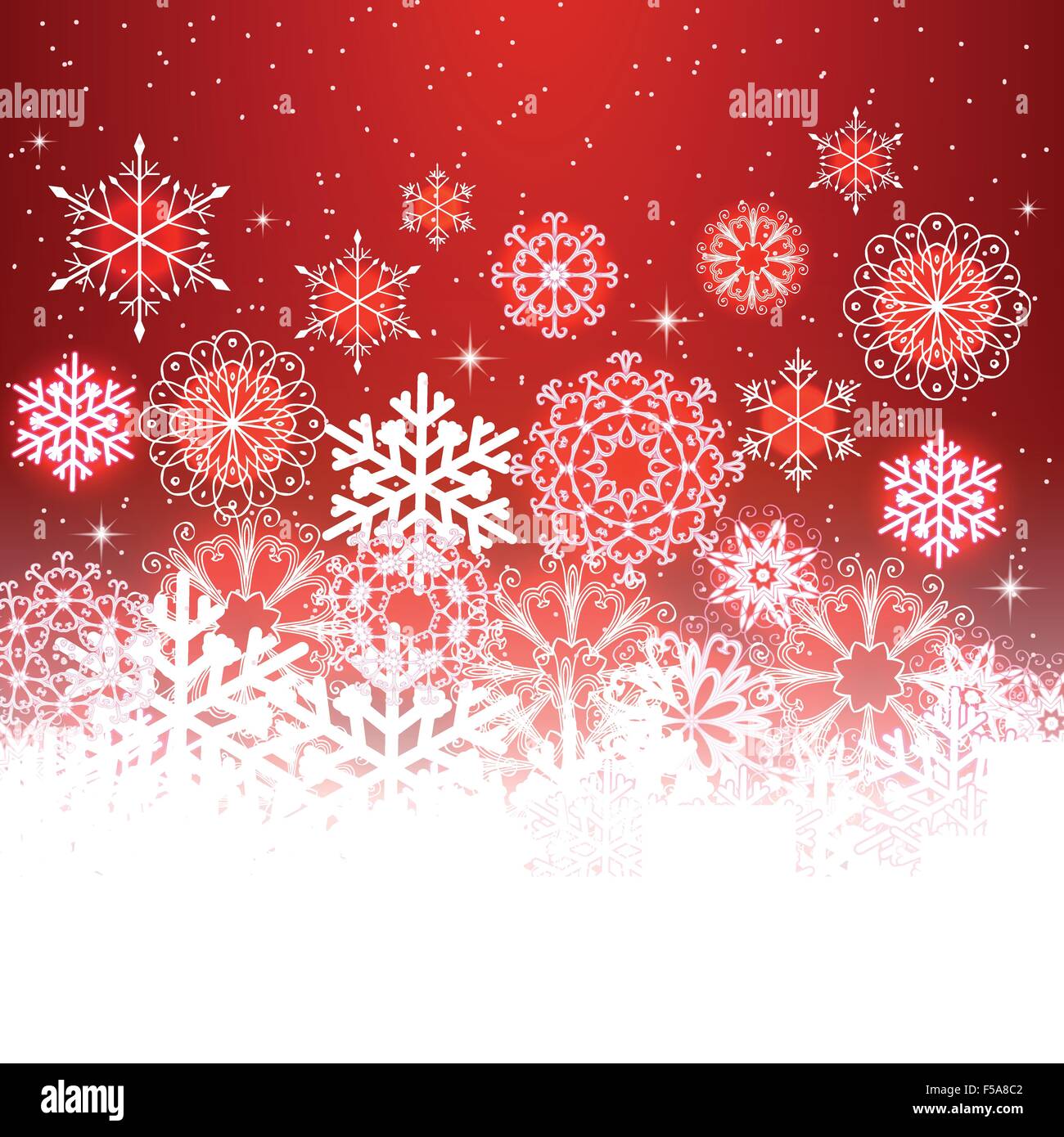 Red Christmas background with space for text Stock Vector Image & Art ...
