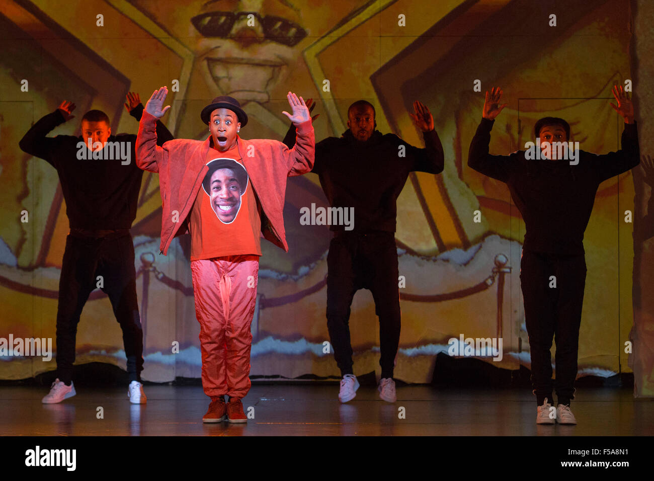 Daryl Baker as Prince. Photocall for Into the Hoods: Remixed by ...