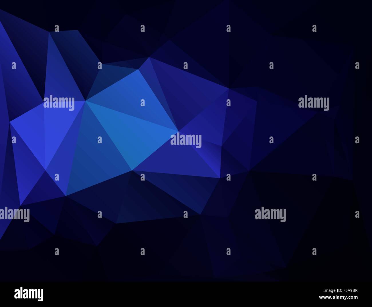 Blue low poly background Stock Vector Image & Art - Alamy