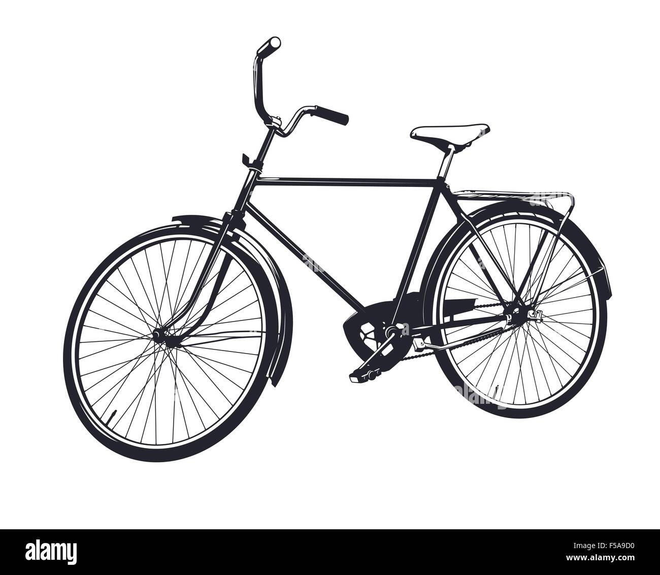 Bicycle trip Cut Out Stock Images & Pictures - Alamy