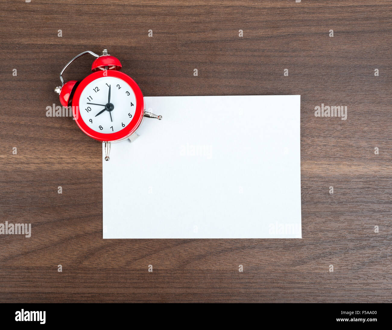Alarm clock sheet paper hi-res stock photography and images - Alamy