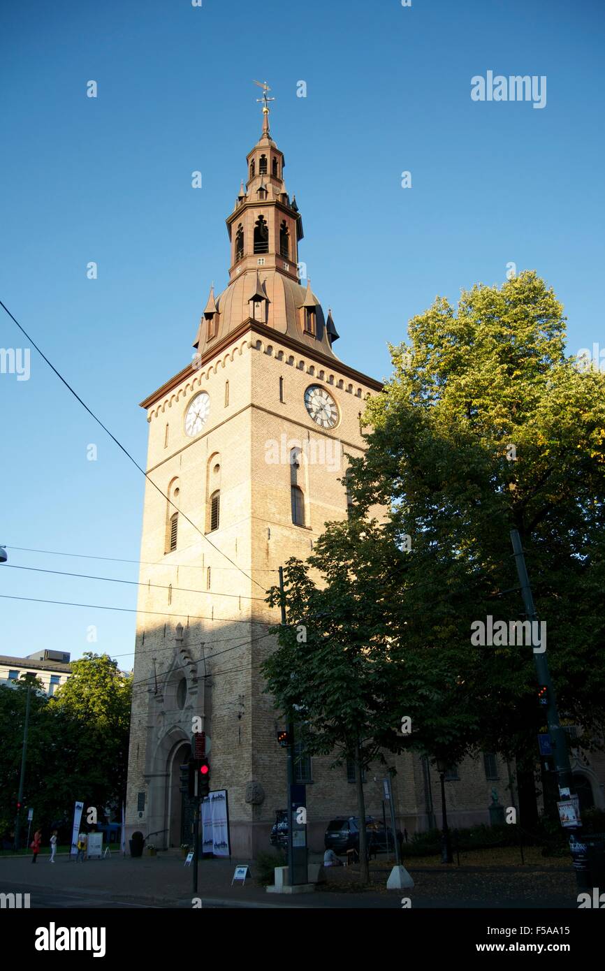 Oslo clock tower hi-res stock photography and images - Alamy