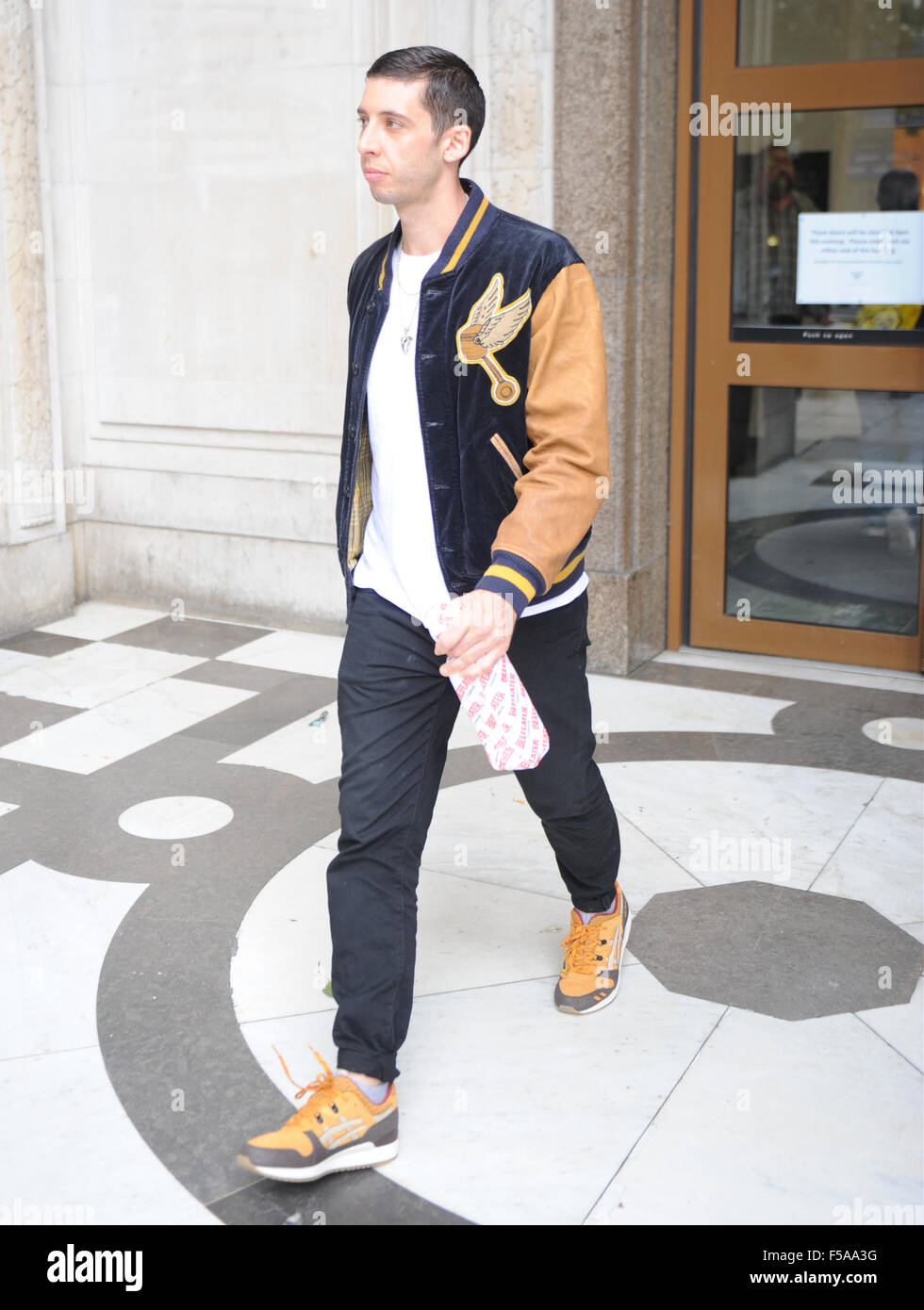 Example seen out and about in London Featuring: Elliot John Gleave ...
