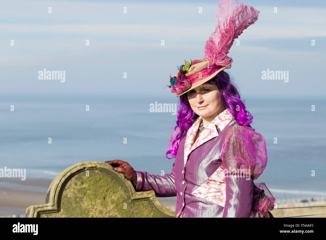 Whitby Goth festival. Whitby, North Yorkshire, England, UK Stock Photo ...