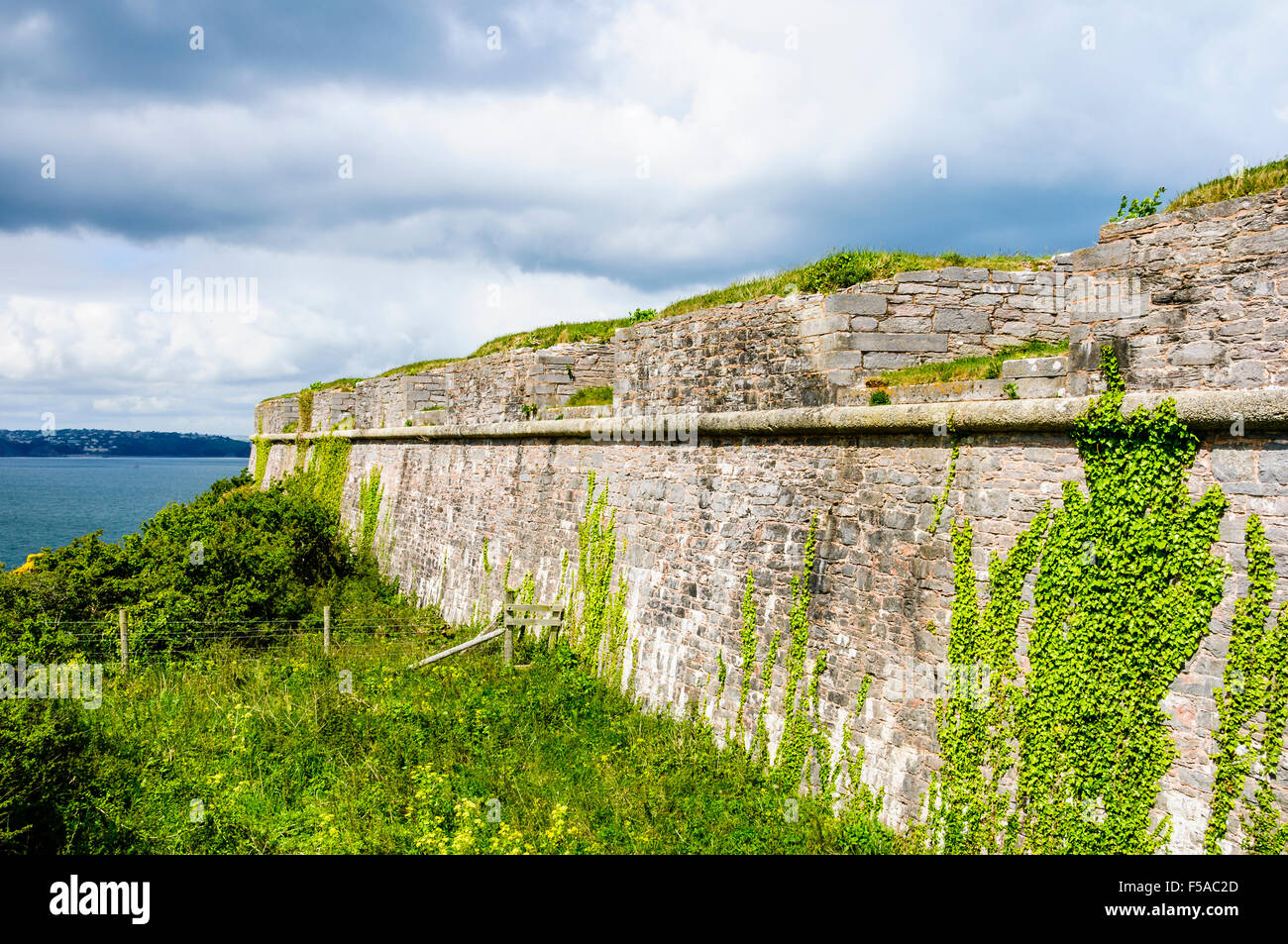 The remains of a fort from Napoleonic times, built to protect the South ...