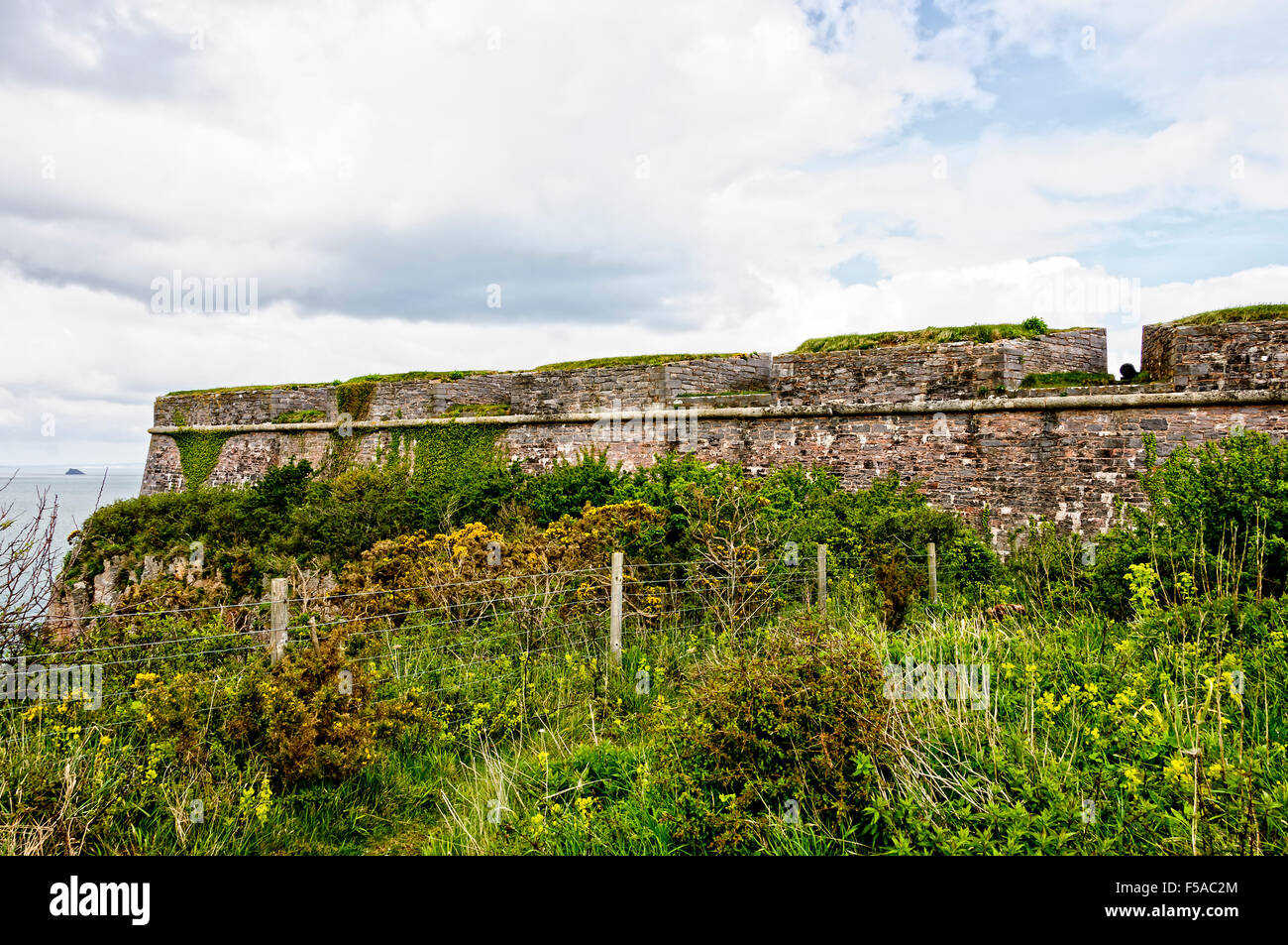 The remains of a fort from Napoleonic times, built to protect the South ...