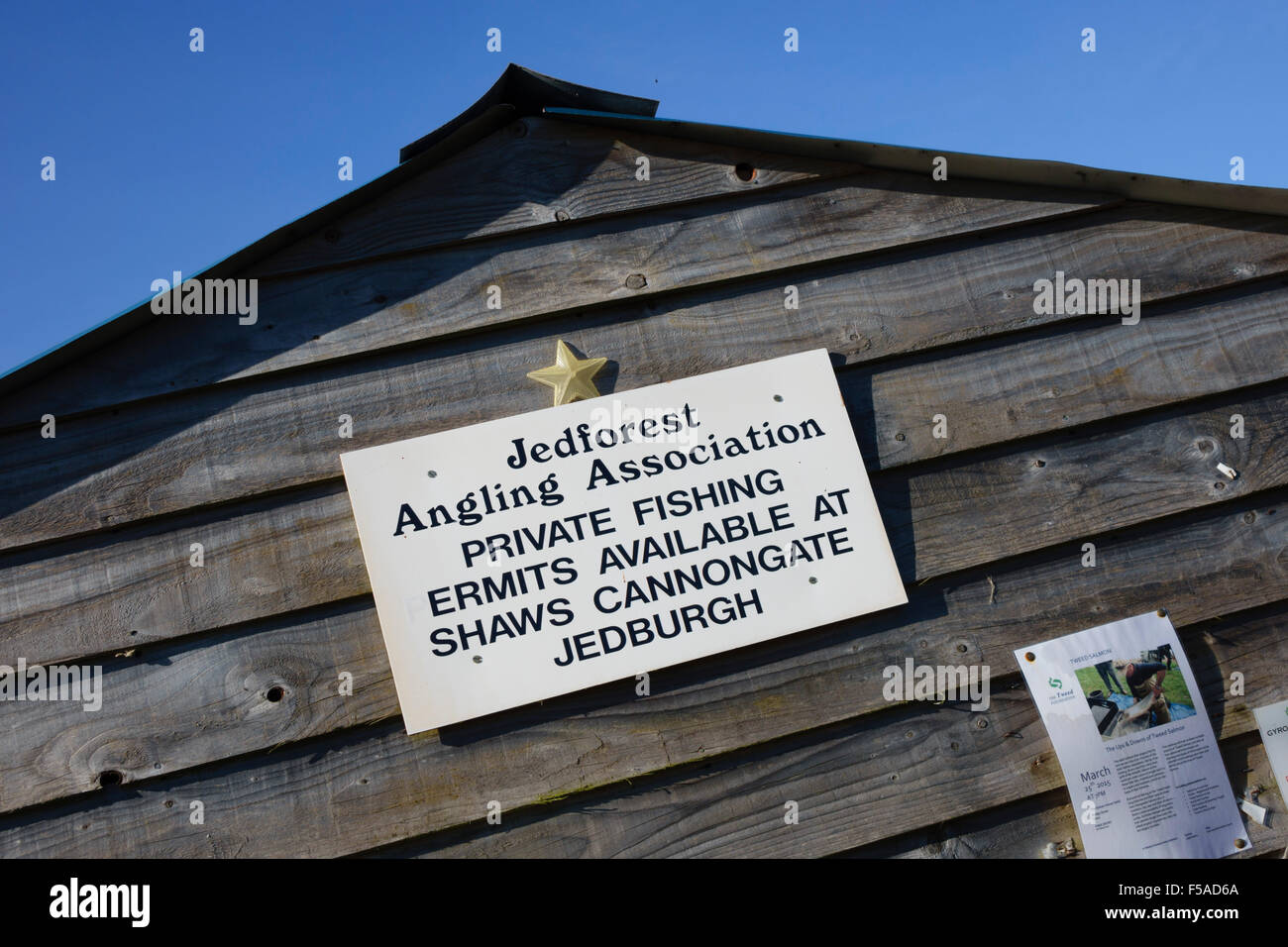 River Teviot near Heiton in the Scottish Borders. Jedforest Angling ...