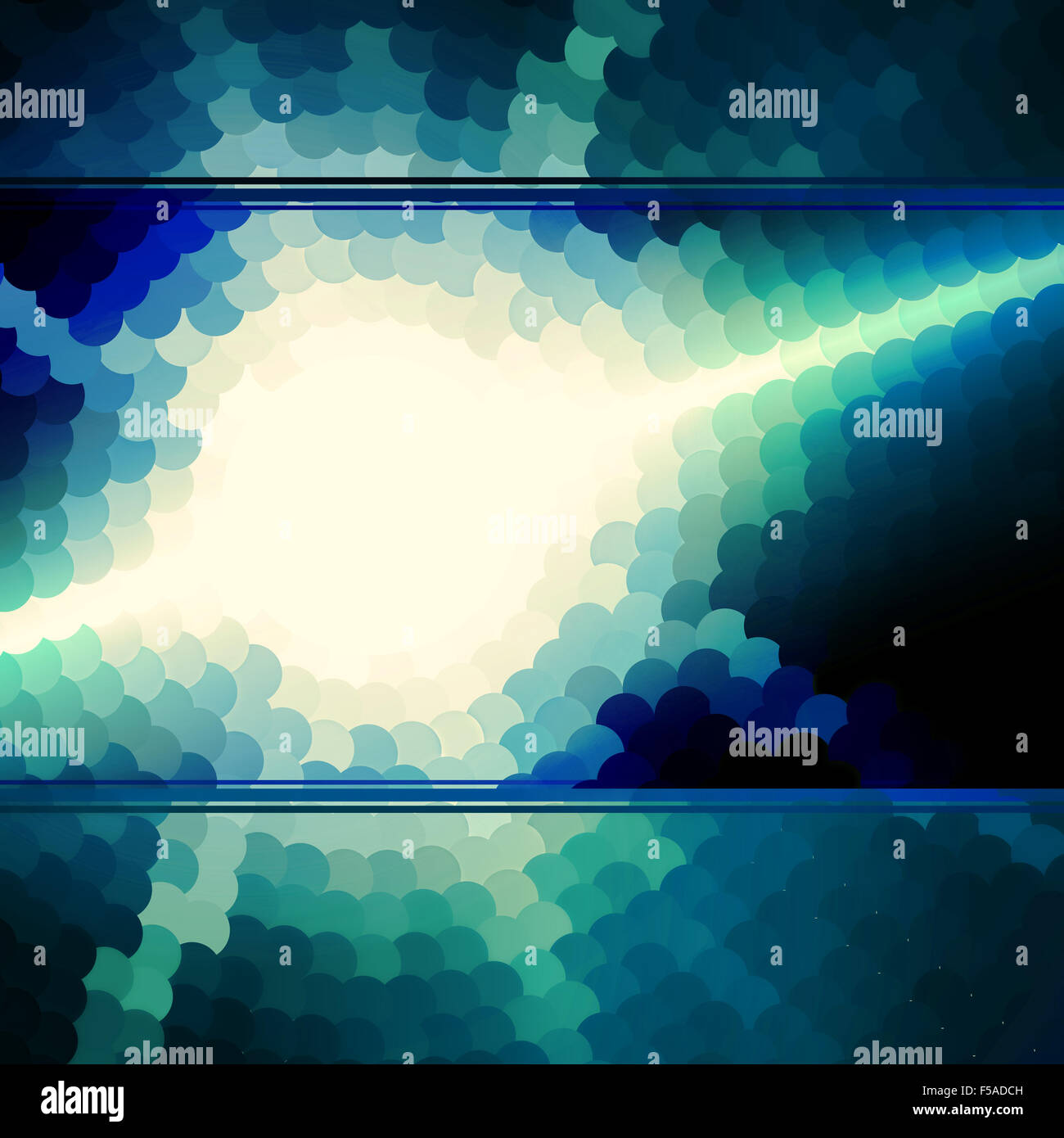 Dotted background with circle. Abstract faded template with copy space ...