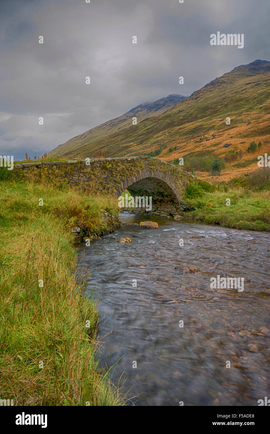 Butterbridge Glen Kinglas Scotland Stock Photo - Alamy