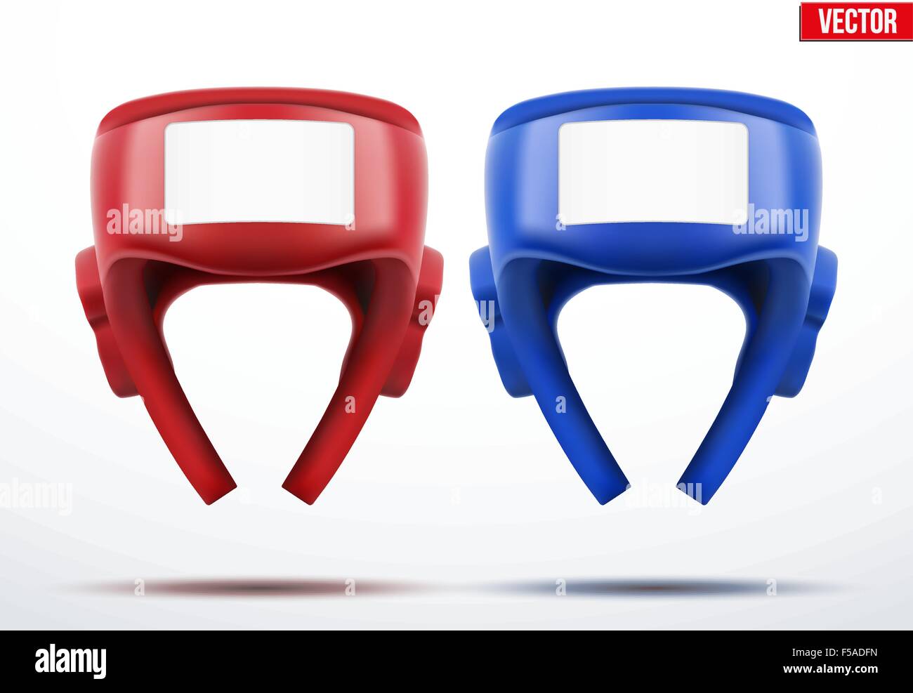 Two Boxing helmets. Vector Illustration Stock Vector Image & Art - Alamy