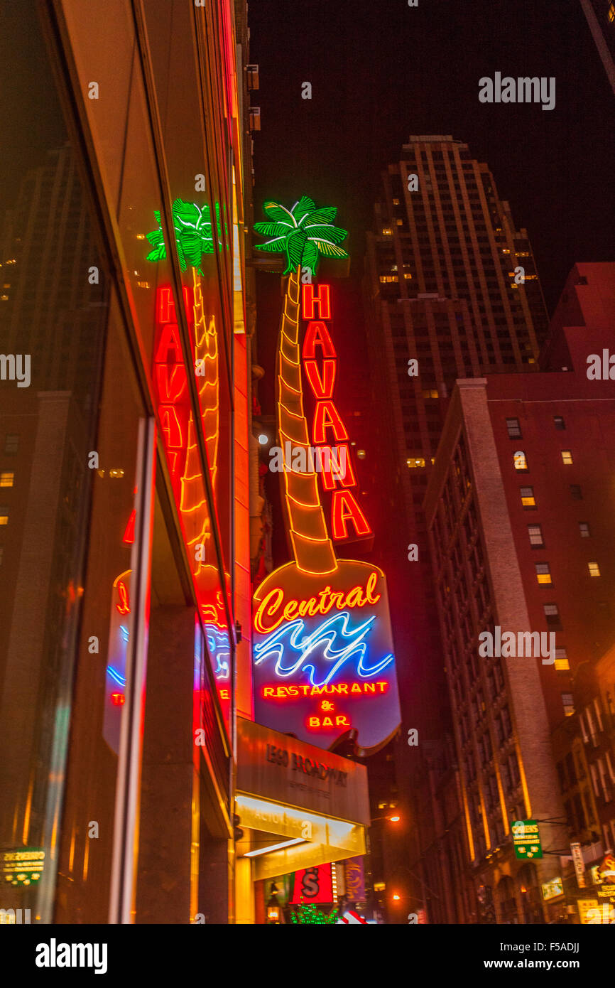 Havana Central Restaurant & Bar Cuban Food, 46th Street, Manhattan, New ...