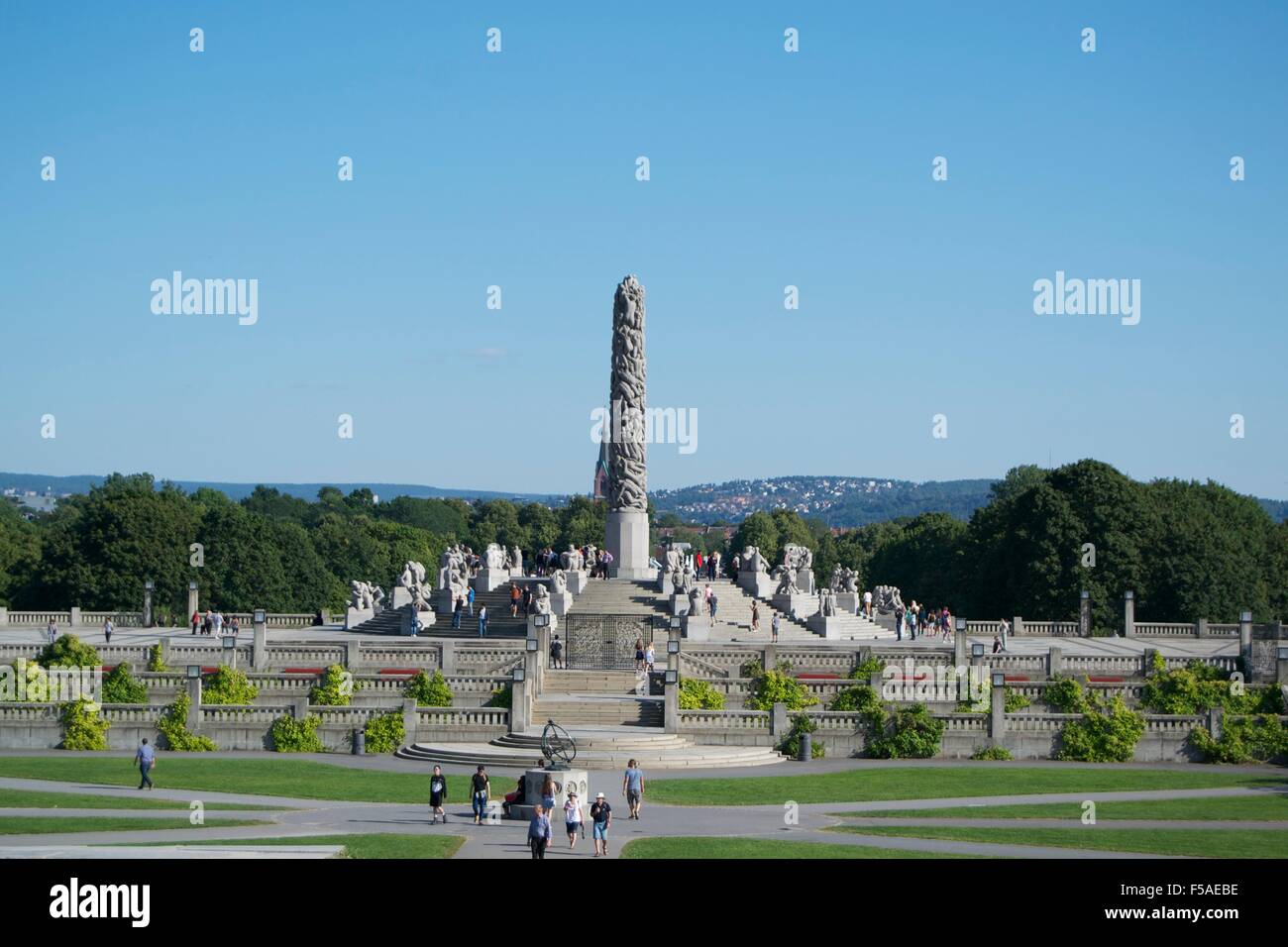 Gustav vigeland sculpture park hi-res stock photography and images - Alamy