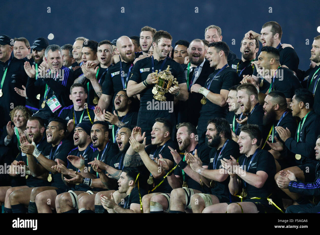 Twickenham, London, UK. 31st Oct, 2015. Rugby World Cup Final. New ...