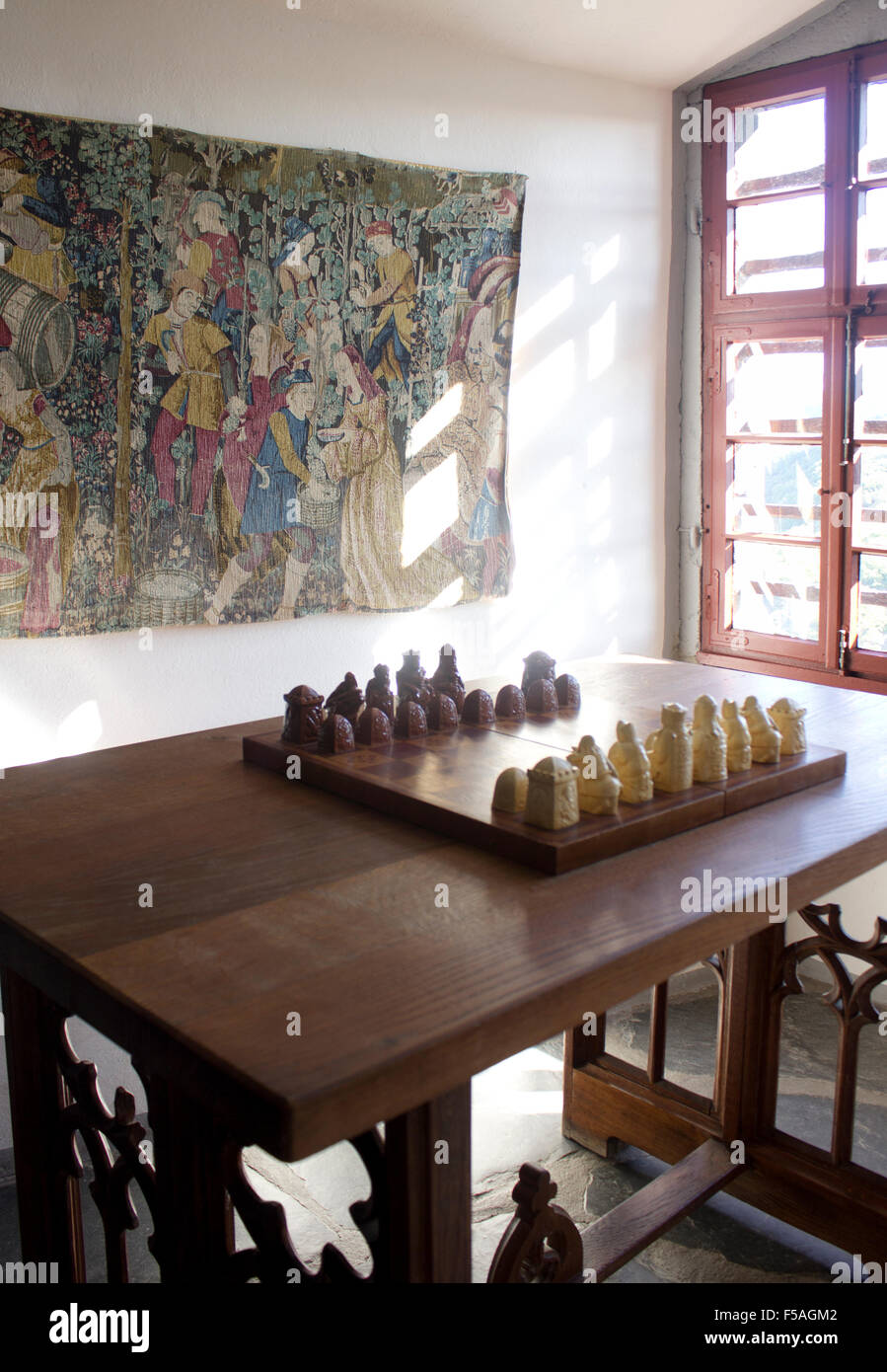 Marksburg castle interior hi-res stock photography and images - Alamy