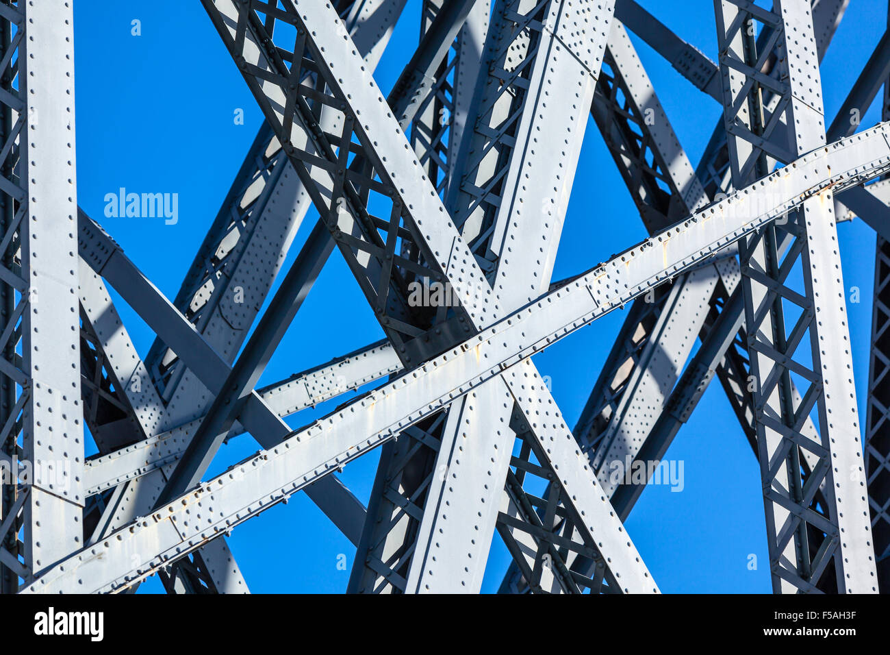 Modern Bridge frame closeup. Horizontal image Stock Photo - Alamy