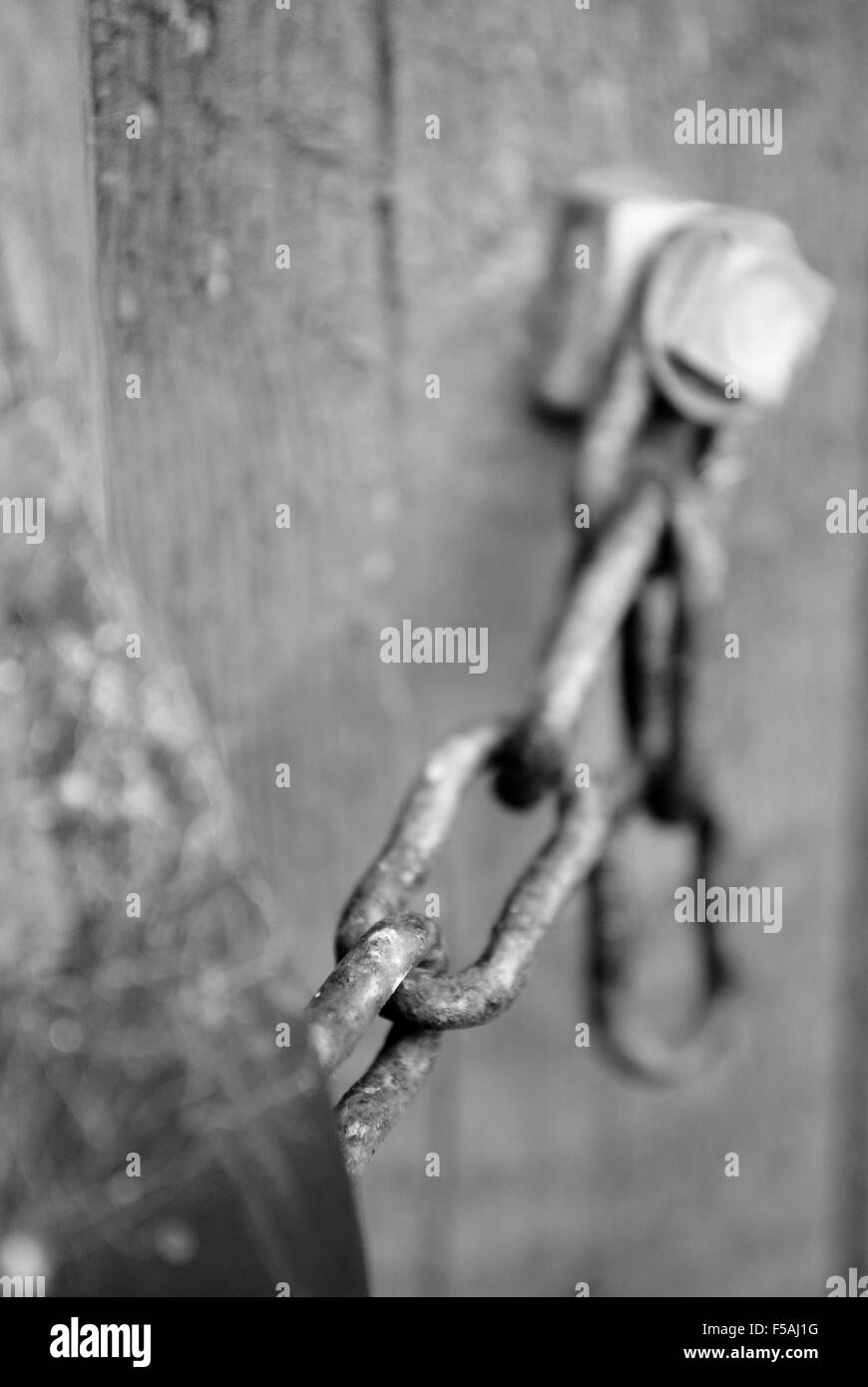 Lock on Black and White Stock Photos & Images - Alamy